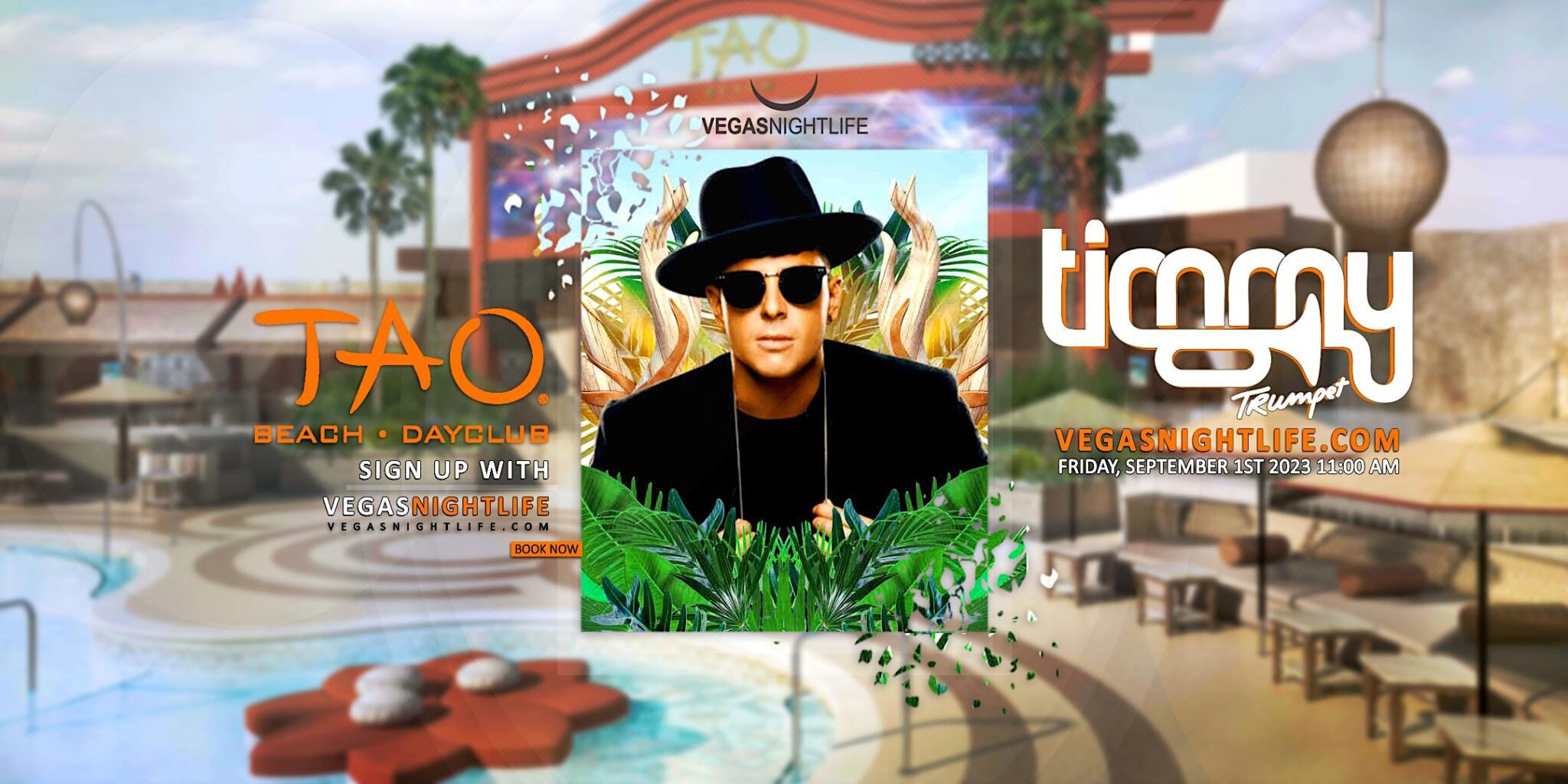 Labor Day Friday | TAO Beach Pool Party Las Vegas - VIP Nightlife