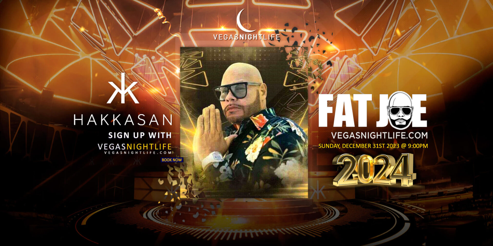 Hakkasan MGM Las Vegas New Year's Eve Party 2024 w/ Fat Joe - VIP Nightlife Hakkasan MGM Las Vegas New Year's Eve Party 2024 w/ Fat Joe - VIP Nightlife